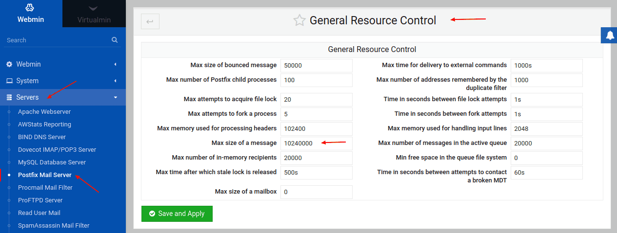 How To See The Maximum Attachment Size Limit On Postfix Vander Host Knowledgebase